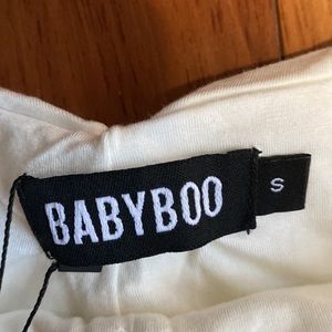 babyboo | Pants & Jumpsuits | Nwt Babyboo White Scarlet Pants | Poshmark